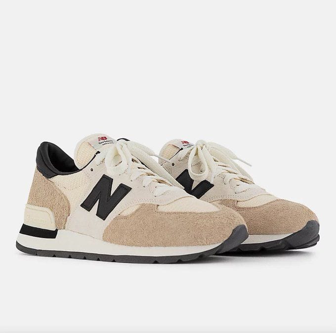 Where to buy New Balance 990v1 Made in USA Macadamia Nut shoes? Price ...