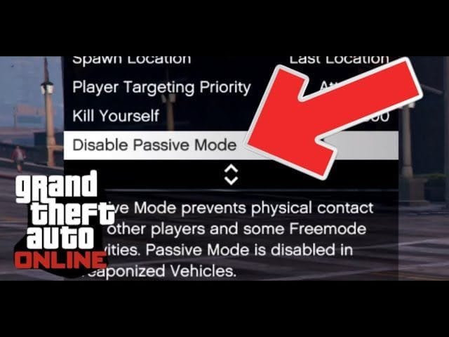GTA Online passive mode: What is it, and how to enable/disable it?