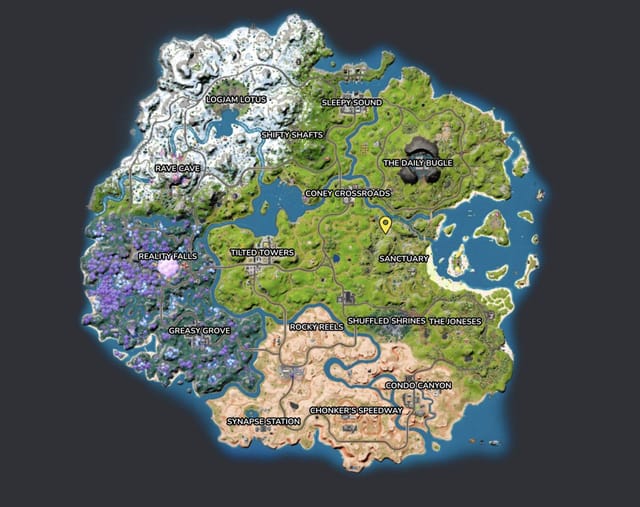 Fortnite: Where to combine the Relic Shards in the Main Chamber at ...