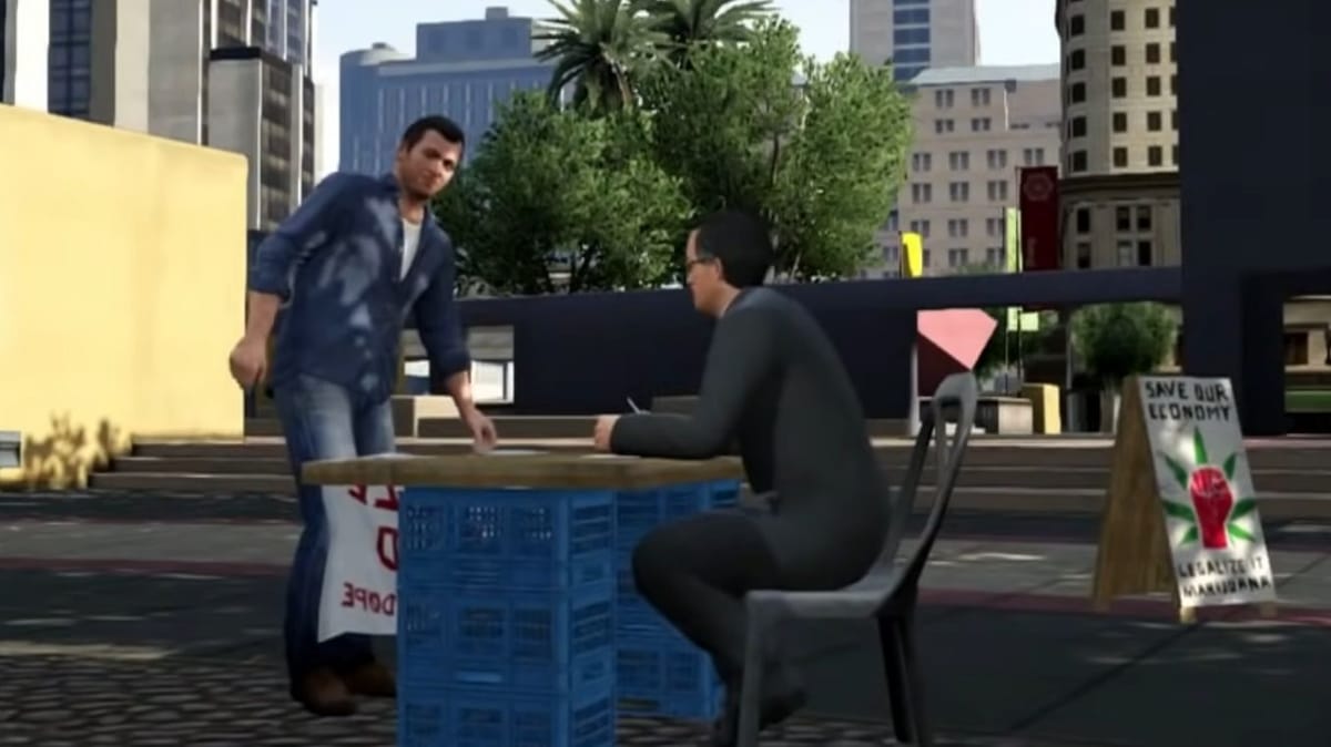 Who is Barry in GTA 5?