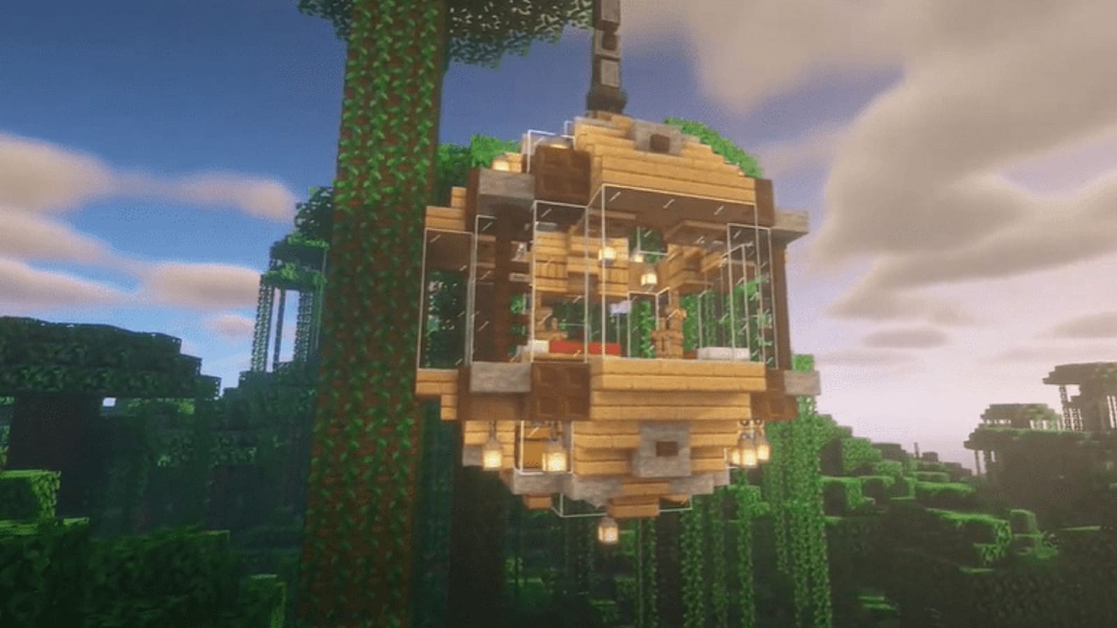 10 best treehouse designs to build in Minecraft 1.19