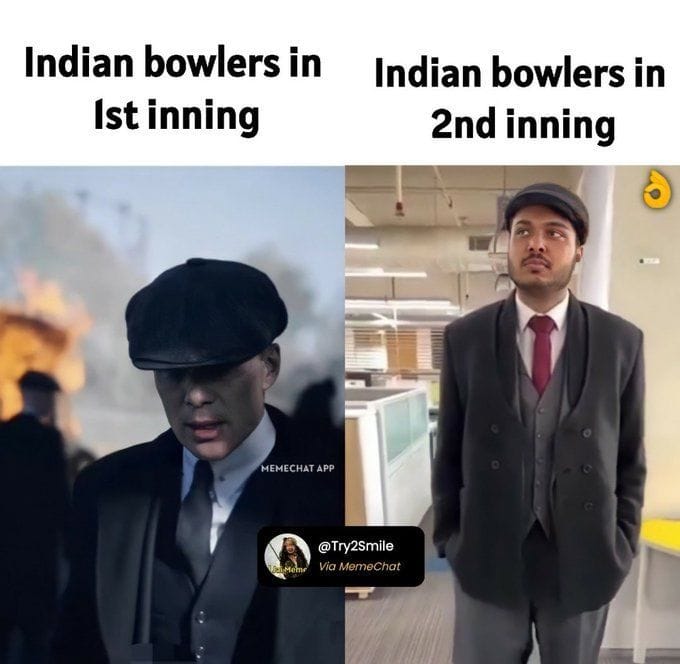 IND vs ENG 2022: Top 10 funny memes from Edgbaston Test