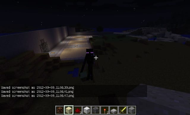 How to take a screenshot in Minecraft Java 1.19 update