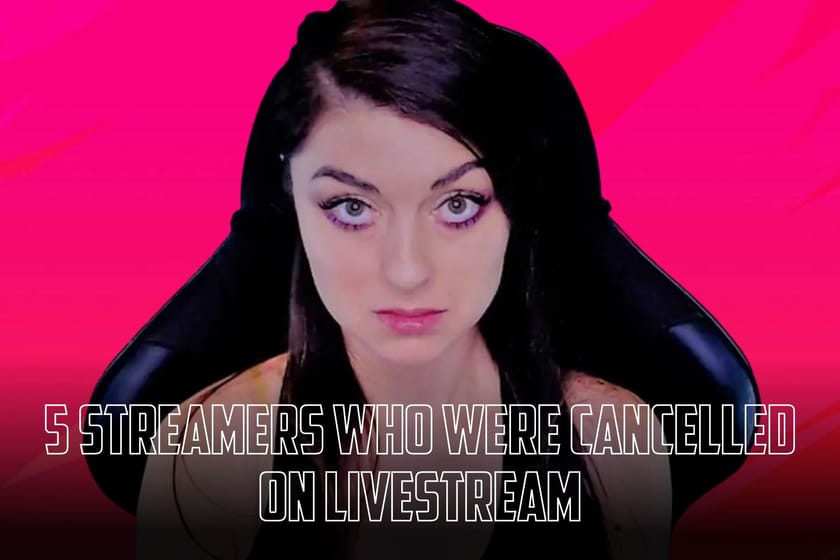 5 streamers who got cancelled on livestream