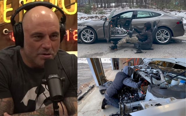 Watch: A curious Joe Rogan left impressed by Rich Benoit's rebuilding ...