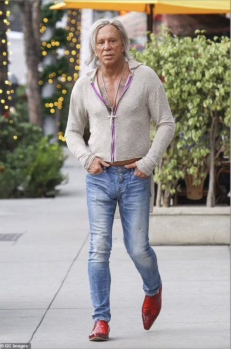"He shouldn't be criticizing anyone": Mickey Rourke slammed for calling ...