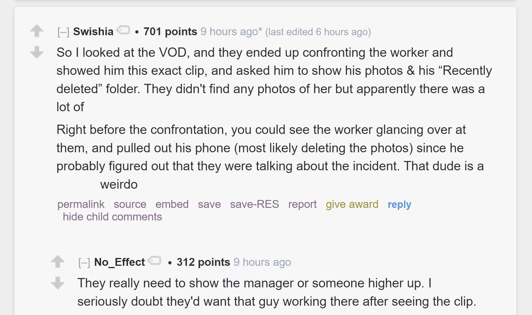 Twitch stream catches man taking inappropriate pictures of a girl in skirt