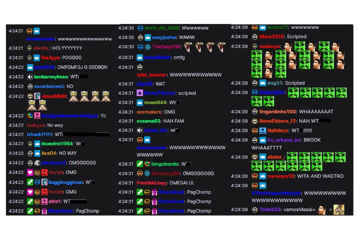 Castro_1021 celebrates after getting a rare Cristiano Ronaldo Panini card