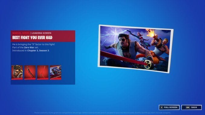 Fortnite: How to obtain Wolverine Zero skin