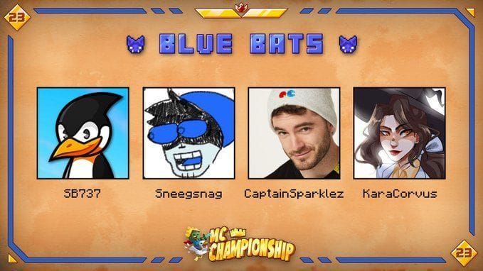 Minecraft Championship (MCC) 23: All the teams announced