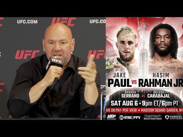 What did Dana White say about Hasim Rahman Jr.?