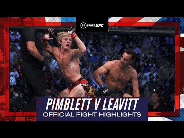 What is Paddy Pimblett's walkout song?