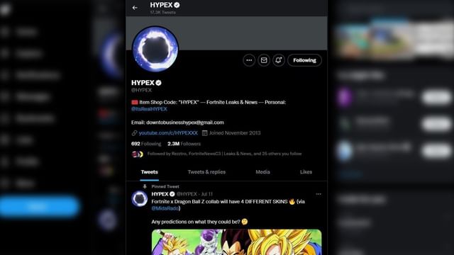 Who is HYPEX, the Fortnite leaker everybody has heard about?