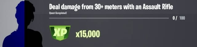 Fortnite: How to deal damage from 30+ meters with an Assault Rifle