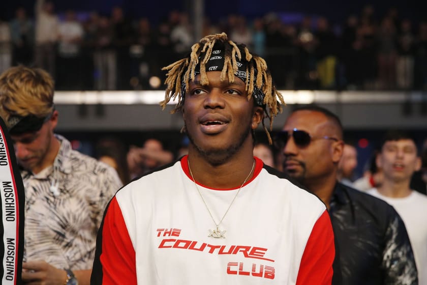 KSI shows off physique for ring return