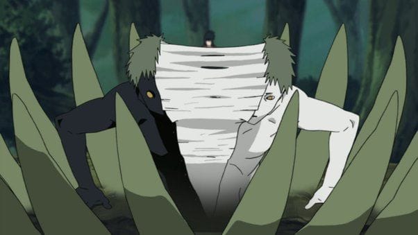 White Zetsu in Naruto