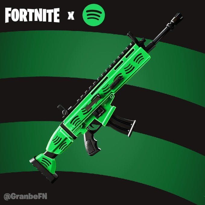 Fortnite x Spotify art concept is as perfect as it gets