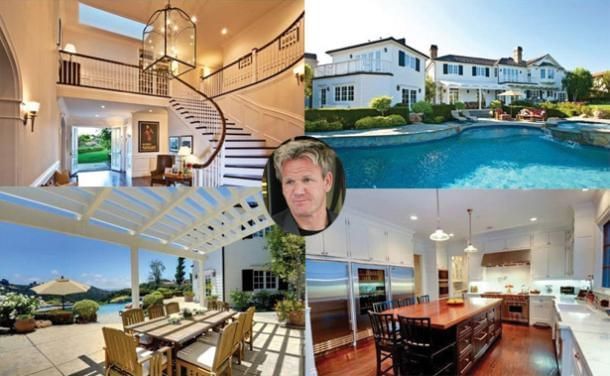 Where does Gordon Ramsay live?