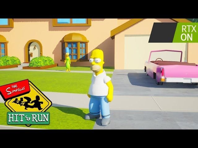 Simpsons Hit & Run remake implements GTA 5 character switch