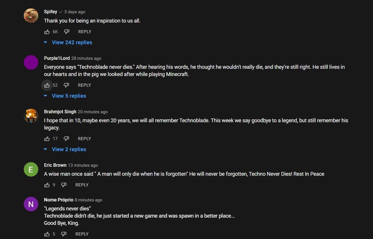 What day did Technoblade die? Minecraft YouTuber's death announced via ...