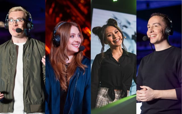 On-air English talents list for VCT Masters: Copenhagen