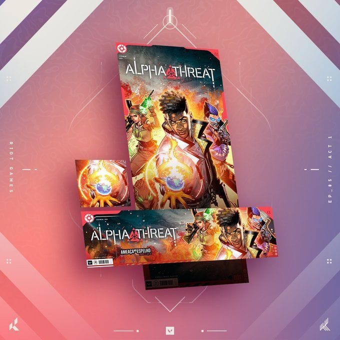 How to claim the limited edition Alpha Threat player card in Valorant?