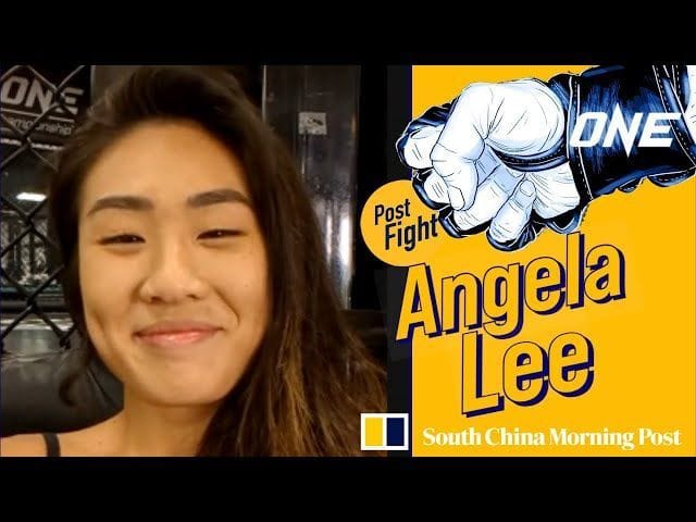 Watch Angela Lee's exceptional grappling skills on replay