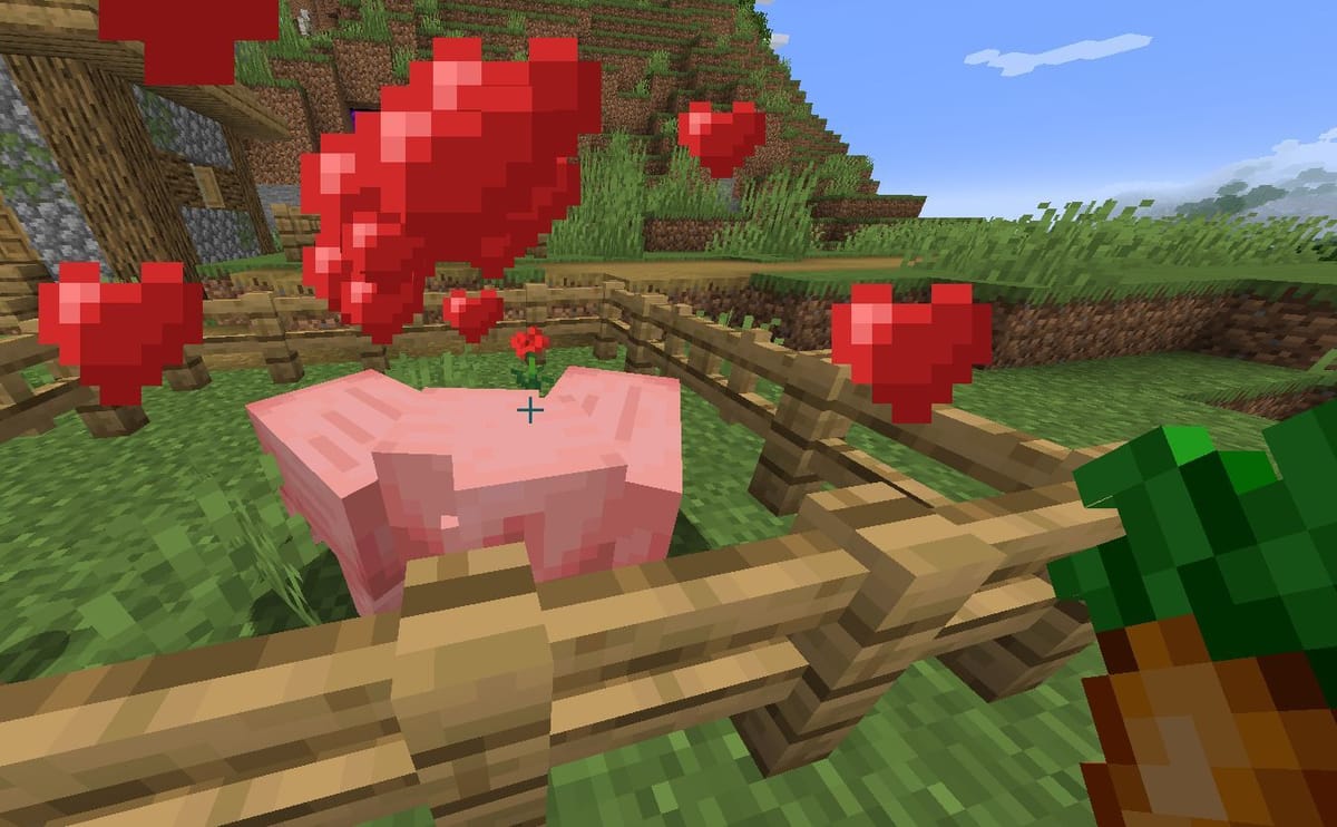 Carrots in Minecraft