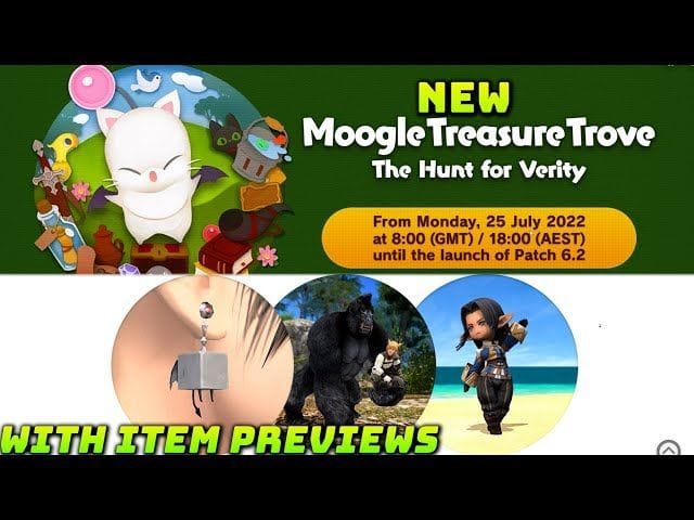 Final Fantasy XIV 6.11 Moogle Treasure Trove (2022): Start time, end ...