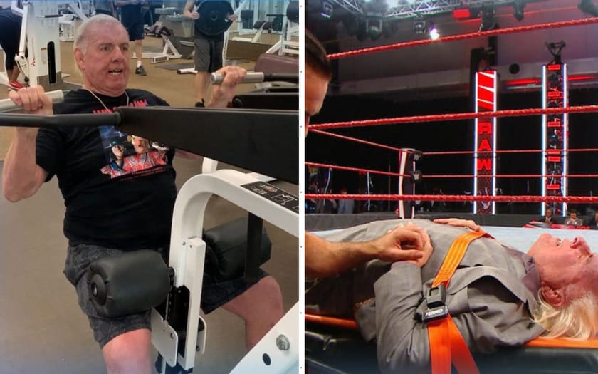 Ric Flair confirms he has suffered a foot injury