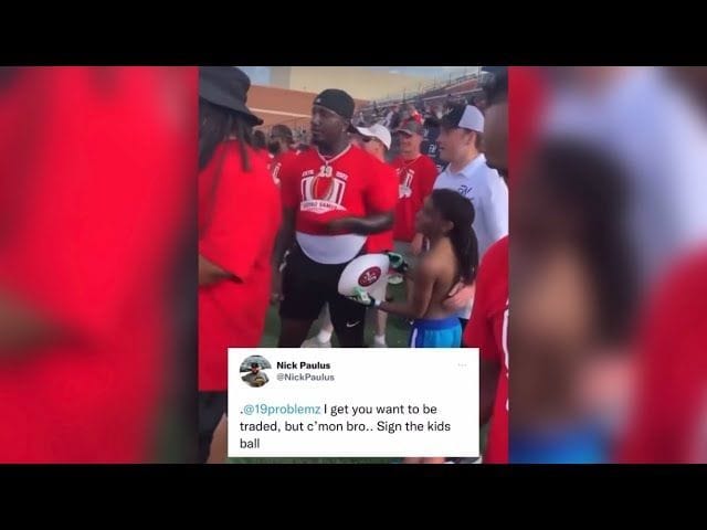 "Really punk move" - NFL fans blast Deebo Samuel for snubbing kid ...