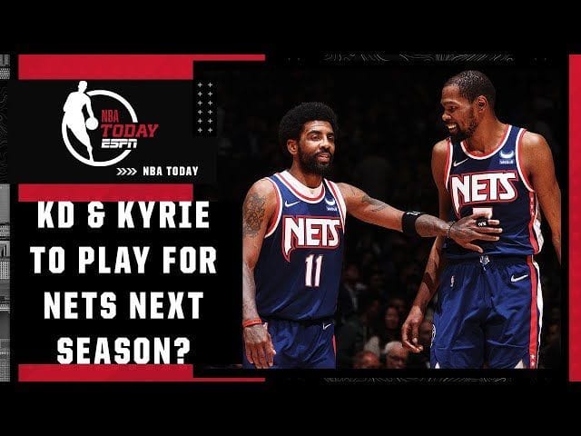 Kevin Durant and Kyrie Irving will start with the Nets