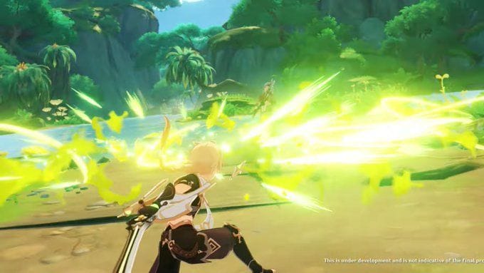 Genshin Impact reveals design of Dendro element ahead of Sumeru release