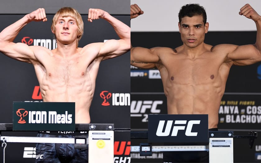 Paulo Costa praises Paddy Pimblett's weight-cutting