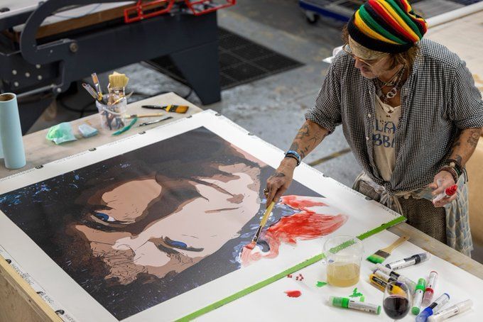 Johnny Depp art collection: Actor raises more than $3 million by ...