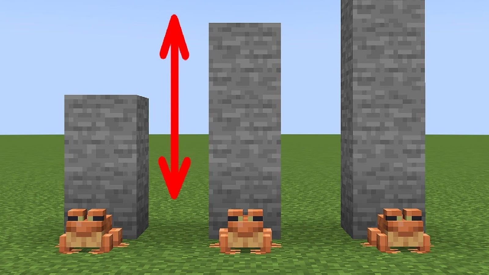 How high can frogs jump in Minecraft's 1.19 update?