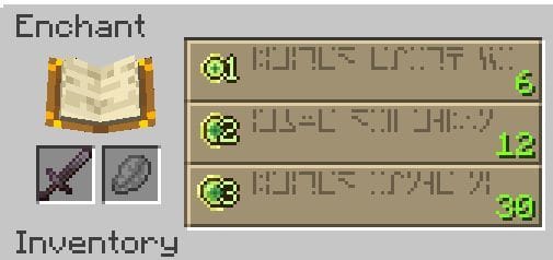 Sweeping Edge Enchatment in Minecraft