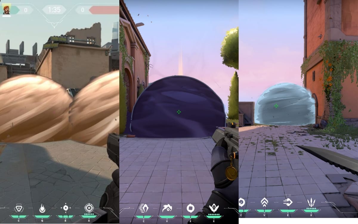 All smoke abilities in Valorant, ranked