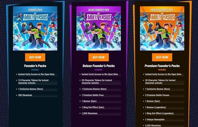 What's included in the MultiVersus Founder's Pack, and is it worth it?