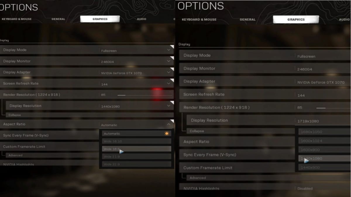 How to enable stretched resolution in Call of Duty Warzone in 2022