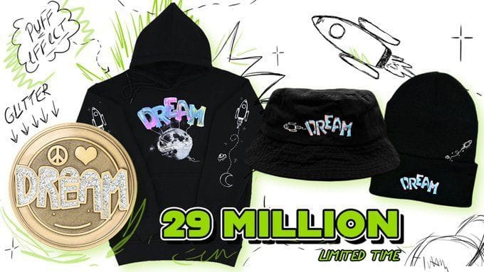 Dream celebrates 29.5 million subscribers on YouTube