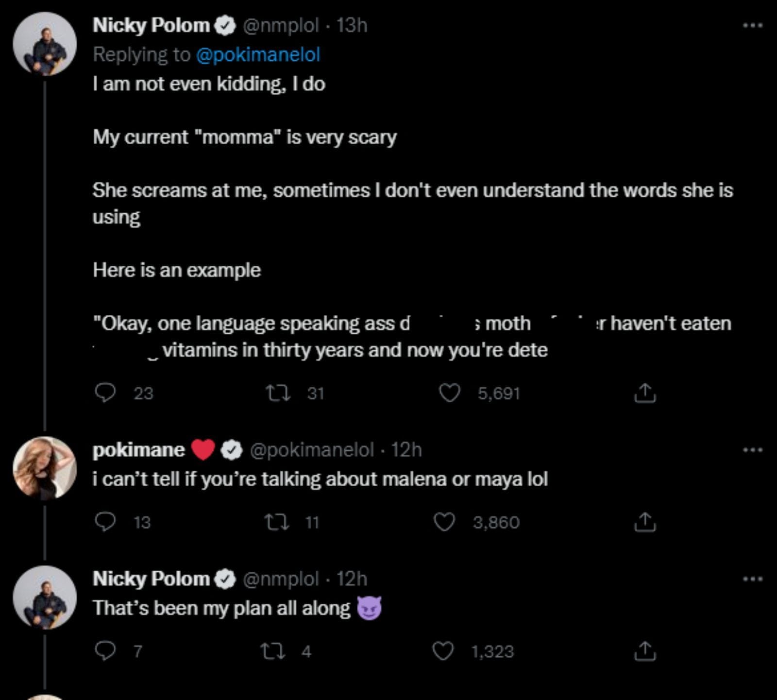 Pokimane's 'sugar momma' tweet has the internet going wild