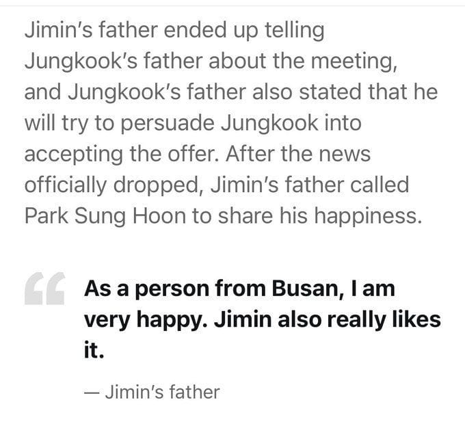 BTS Jimin and Jung Kook’s respective fathers prove to be instrumental ...