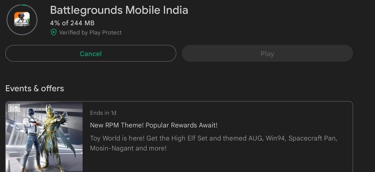 BGMI 2.1 official update: Guide and file size for all devices
