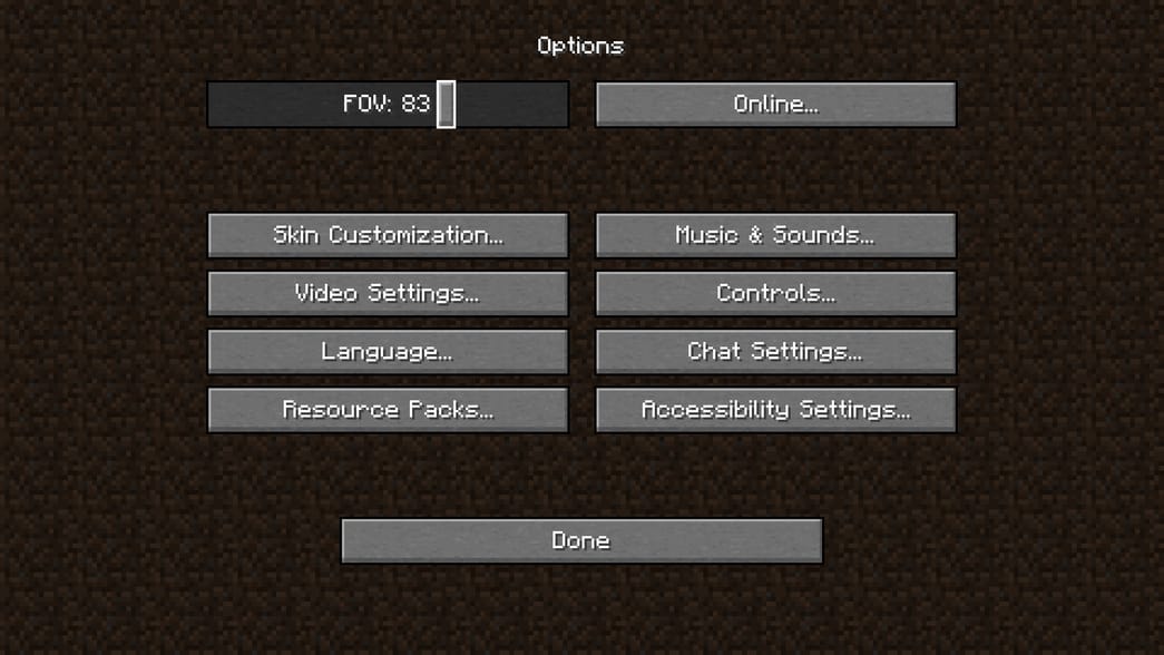 How to zoom in Minecraft Java 1.19 update