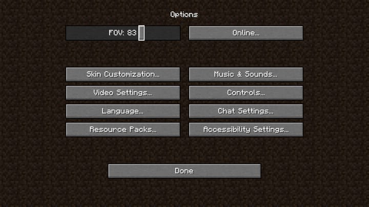 How to zoom in Minecraft Java 1.19 update