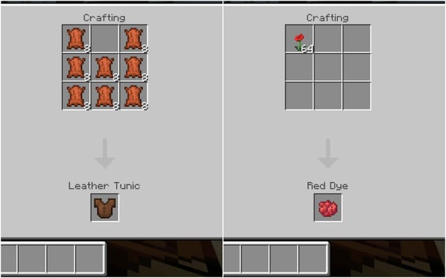 How to dye leather armor in Minecraft Pocket 1.19 update