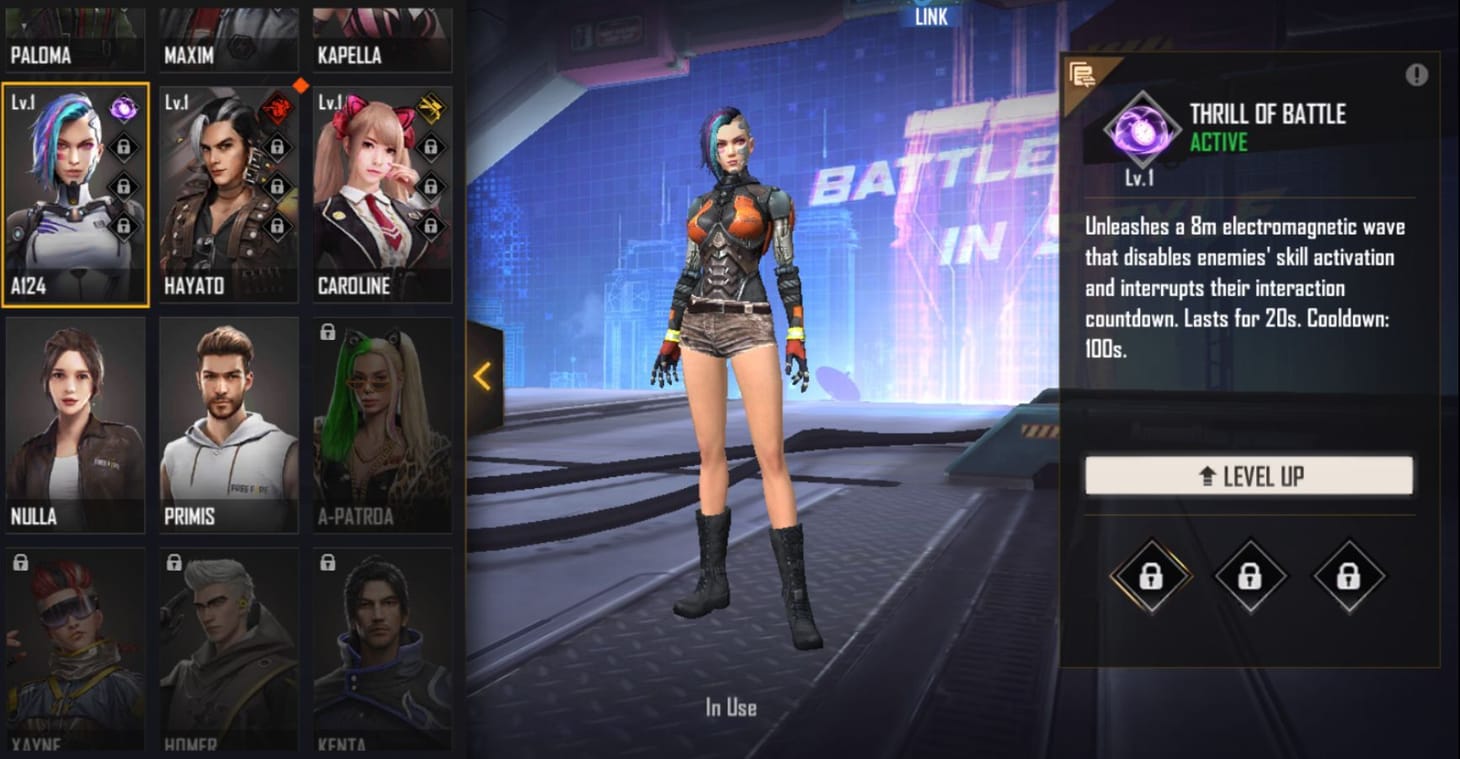 List of all characters available in Free Fire MAX as of July 2022