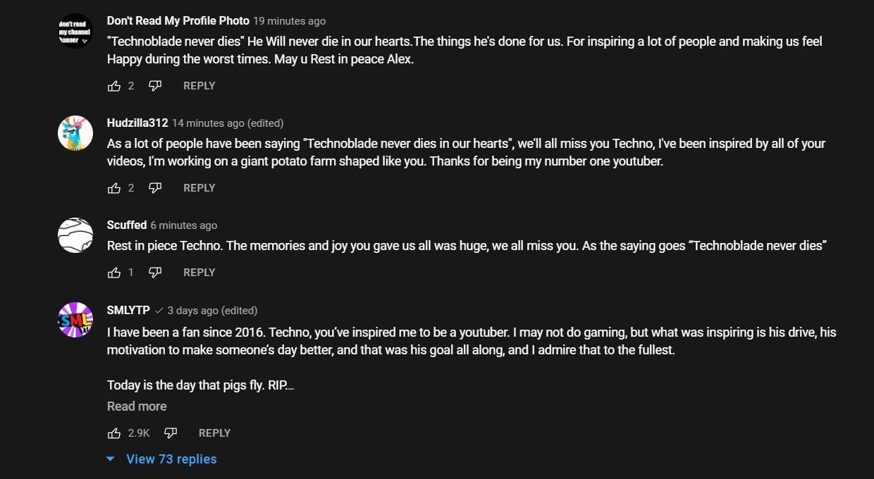 What day did Technoblade die? Minecraft YouTuber's death announced via ...