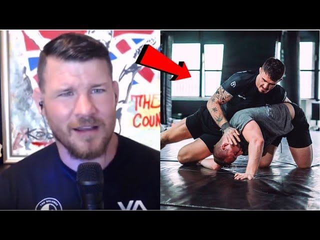 "Well done Tom Aspinall, bullying my little f***in' son" - Michael Bisping